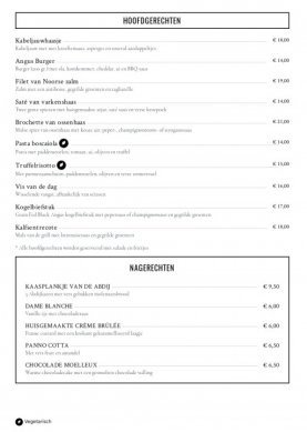 Restaurant Menukaart Maken | Online Menukaart